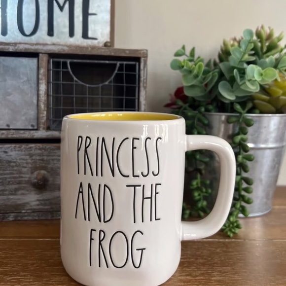 Rae Dunn | Kitchen | New Rae Dunn Disney Princess And The Frog Ceramic ...